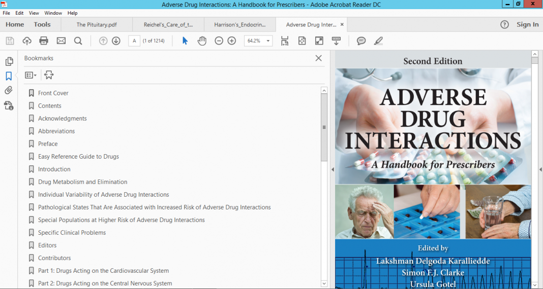 Adverse Drug Interactions: A Handbook for Prescribers, Second Edition ...
