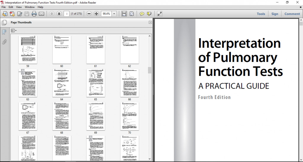 Interpretation of Pulmonary Function Tests Fourth Edition | CtsQena